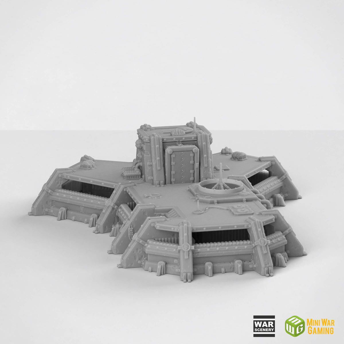 Grimdark Outpost Field Command HQ by War Scenery | MiniWarGaming – The MiniWarGaming Forge