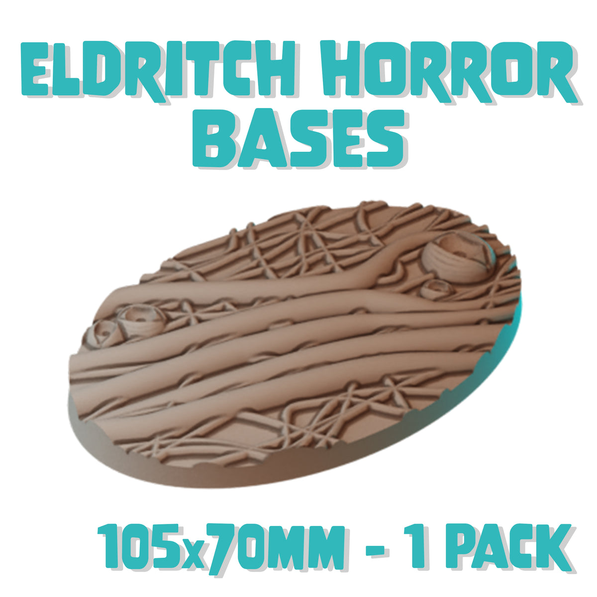 105x70mm Eldritch Horror Round Base (Set of 1) | MiniWarGaming – The ...