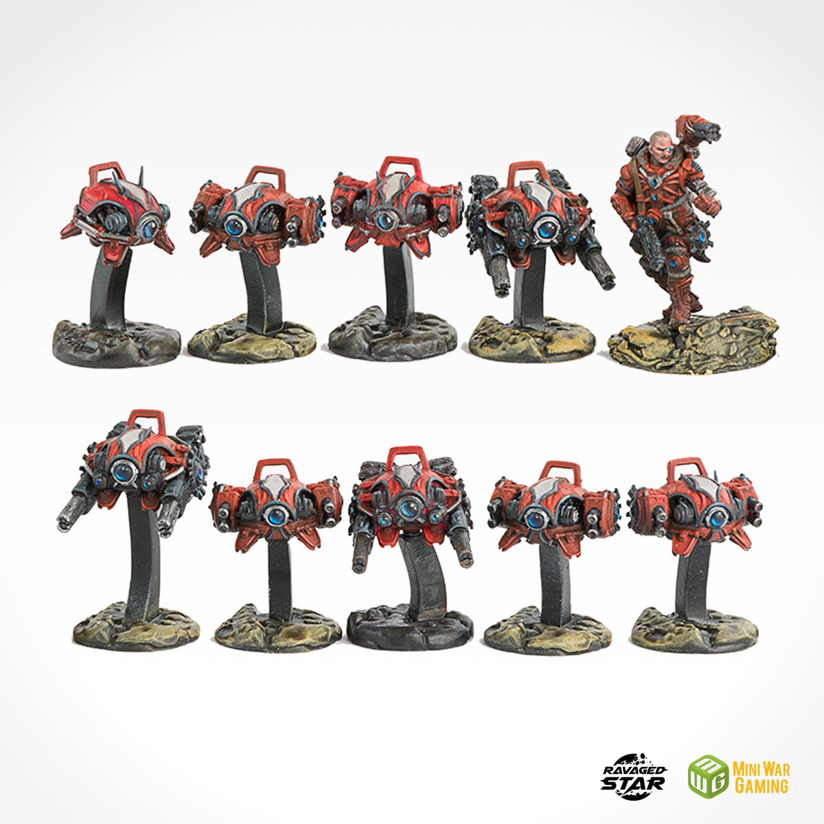 Ibex Mobile Patrol Drones | Steel Specters | MiniWarGaming – The ...