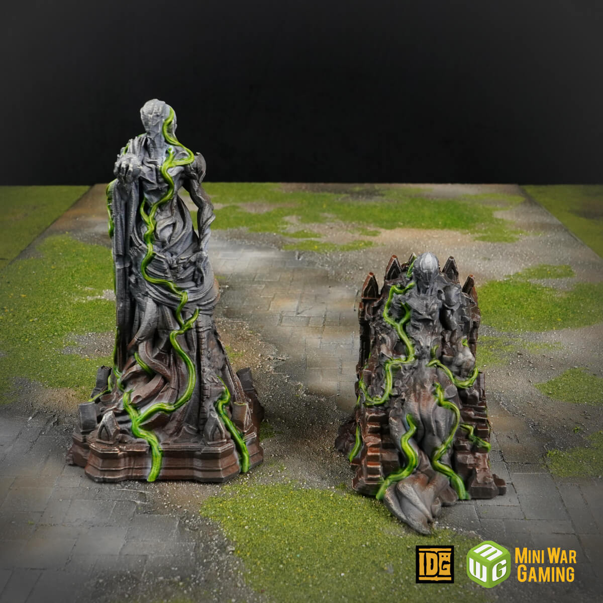 Addon: Pair of Smaller Statues (Physical) - The Forgotten Ruins of Dra ...