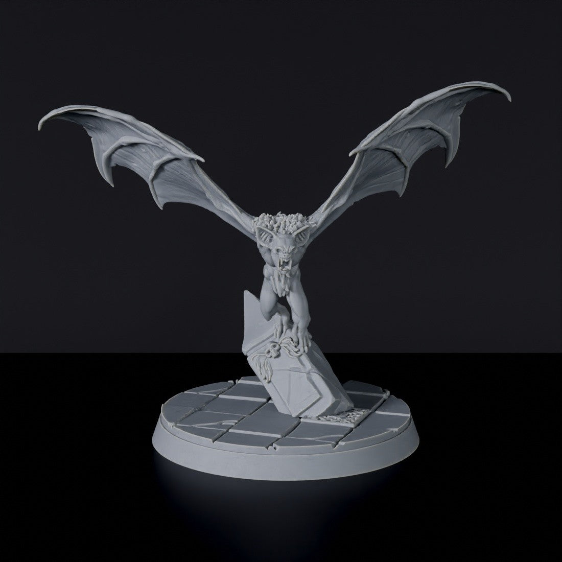 Dreadbaron Covinus - Bat Flyer by Titan-Forge | MiniWarGaming – The ...