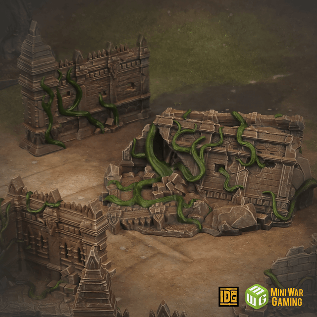 Large Ancient Stone Ruins Terrain Set for AoS | MiniWarGaming Forge ...