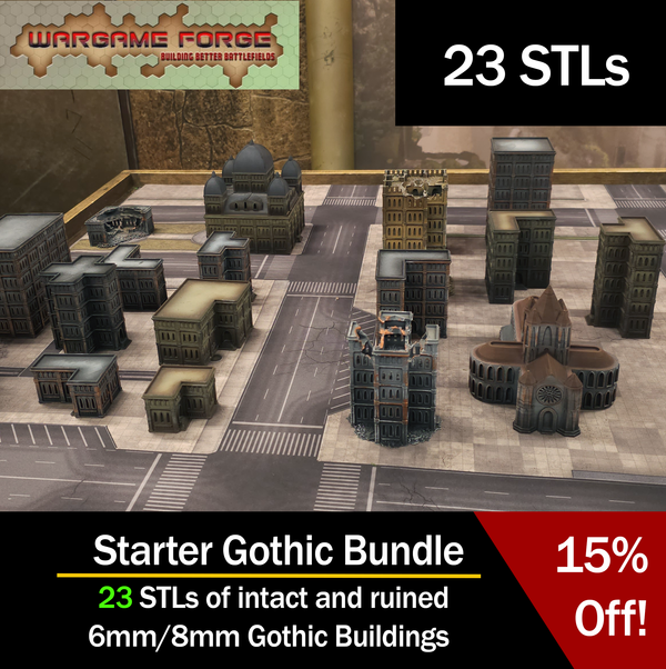 Tabletop Wargaming Miniatures | 3D Prints & STLs | MiniWarGaming – The ...