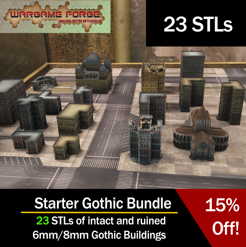 Tabletop Wargaming Miniatures | 3D Prints & STLs | MiniWarGaming – The ...