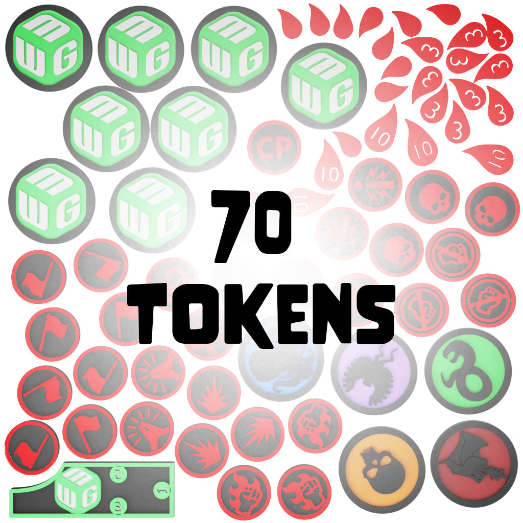 MiniWarGaming Fantasy Token Pack (Printed) – The MiniWarGaming Forge
