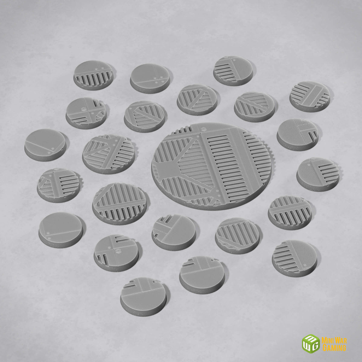 Scenic Base Set for Blood Angels Army - Warhammer 40K | MiniWarGaming ...