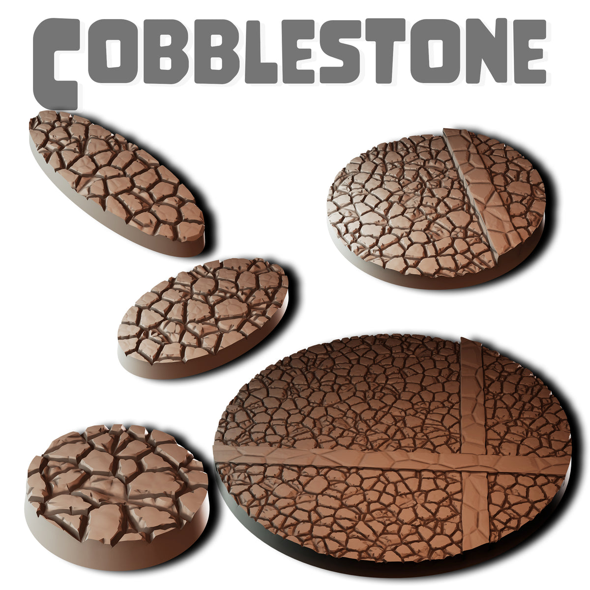 Cobblestone Round Bases | MiniWarGaming – The MiniWarGaming Forge