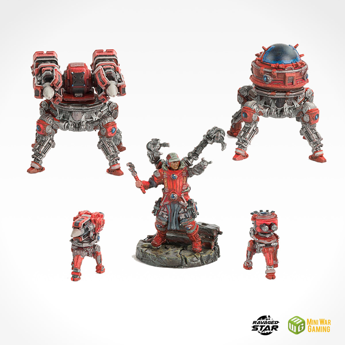 MAR Turrets | Steel Specters | MiniWarGaming – The MiniWarGaming Forge