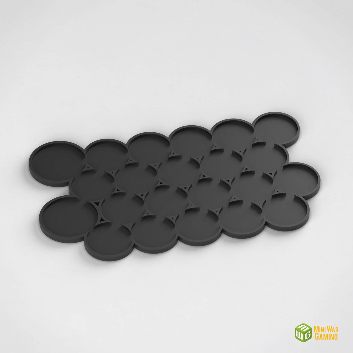 Round Movement Tray - 32mm (20+2 Models) | MiniWarGaming – The ...
