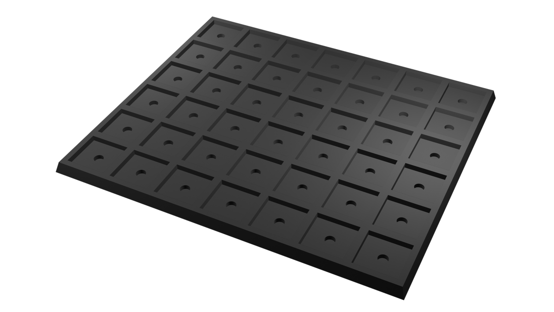20mm to 25mm square base 7x6 Movement Tray Converter