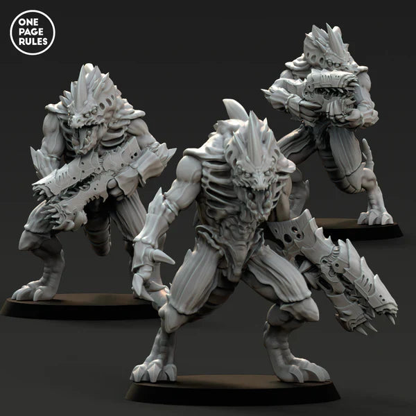 Alien Ravager Warriors – The MiniWarGaming Forge