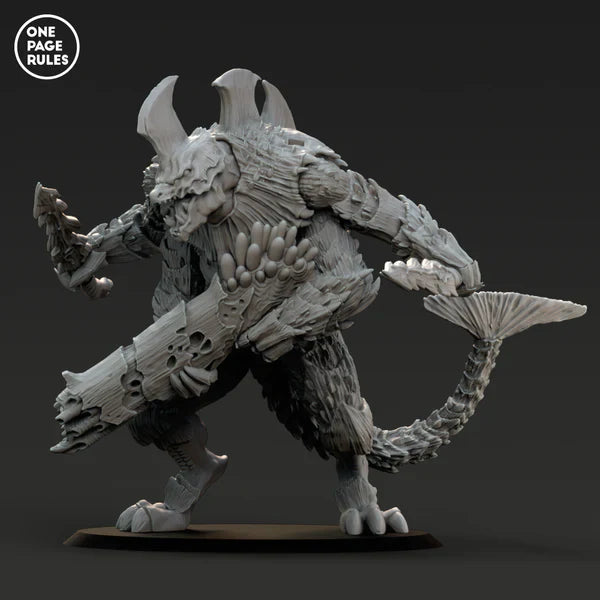 Alien Shredder Hive Lord – The MiniWarGaming Forge