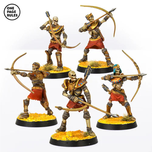 Mummified Skeleton Archer Unit – The MiniWarGaming Forge