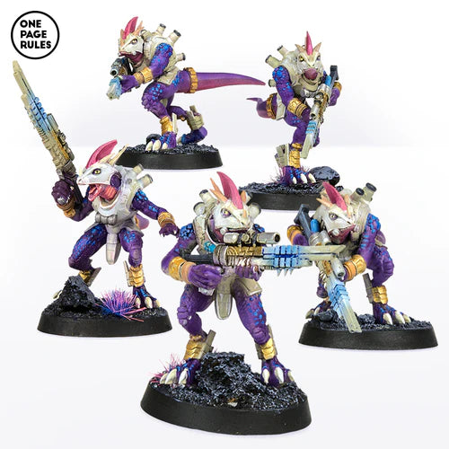 Starhost Sniper Geckos – The MiniWarGaming Forge