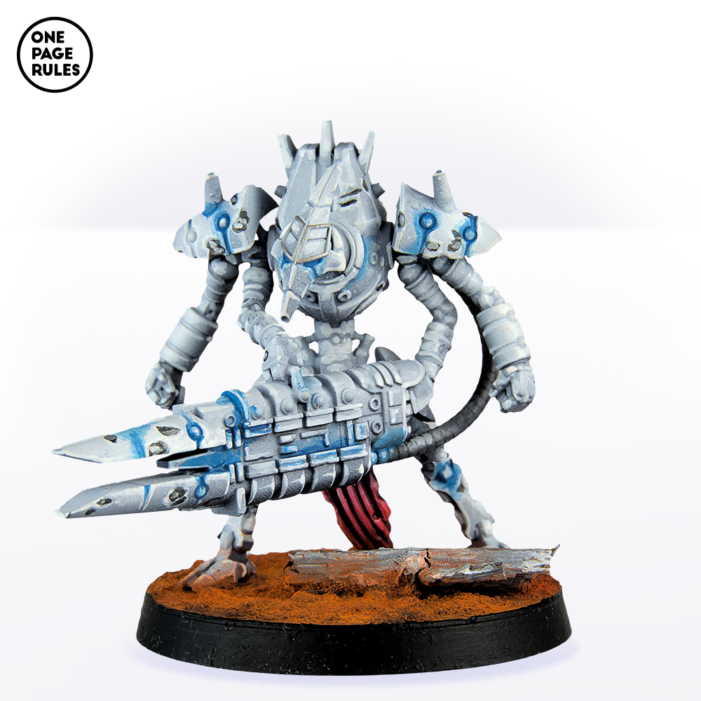 Robot Cannon Annihilator Overseer Miniature – The MiniWarGaming Forge