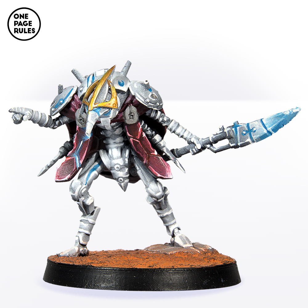 Robot Spear-Wielding Overseer – The MiniWarGaming Forge