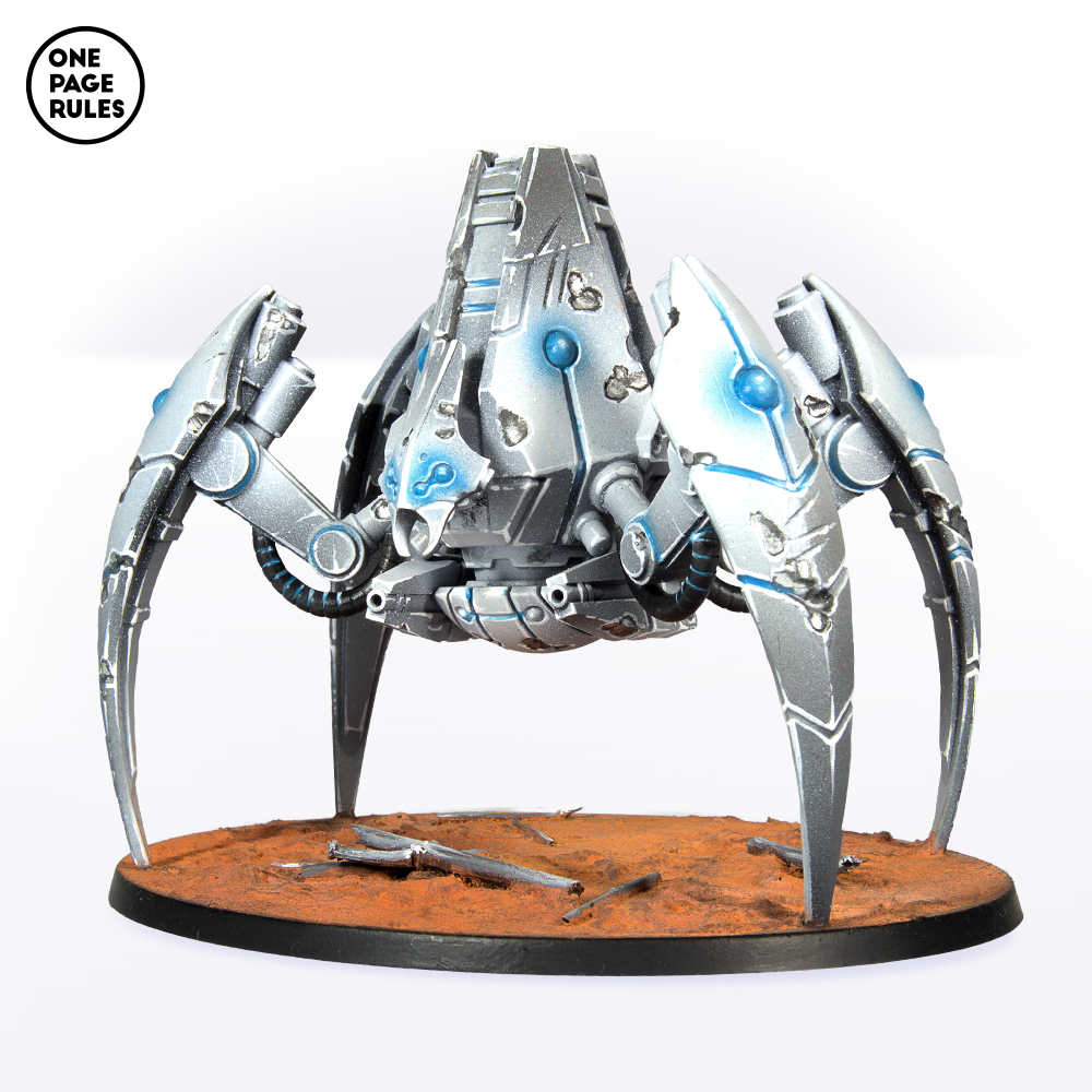 Robot Spider Walker Miniature – The MiniWarGaming Forge