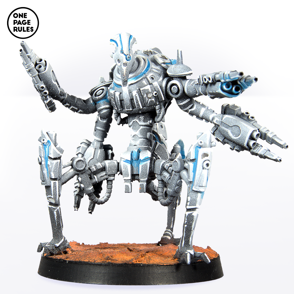 Robot Tri-Scorpion Pistoleer – The MiniWarGaming Forge