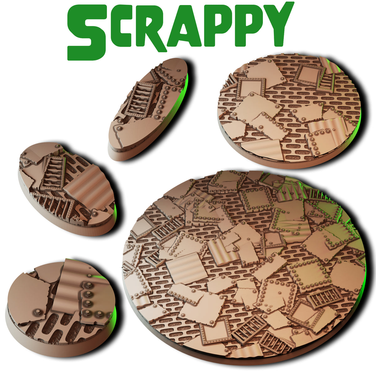 Scrappy Round Bases | MiniWarGaming – The MiniWarGaming Forge