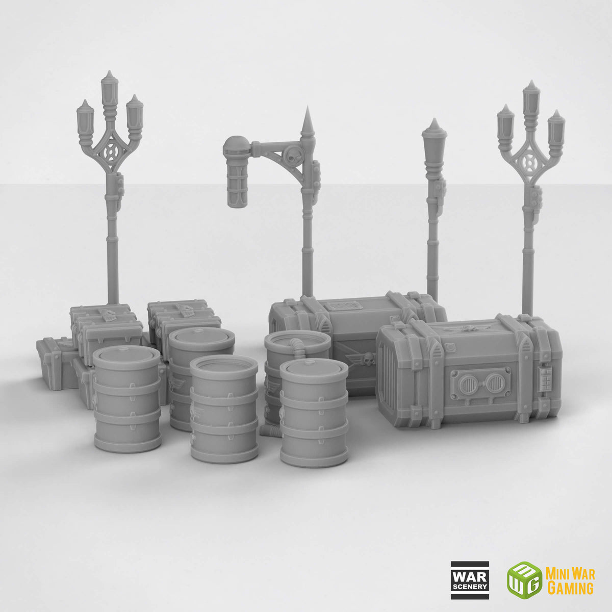 3D Printed Terrain by War Scenery – The MiniWarGaming Forge
