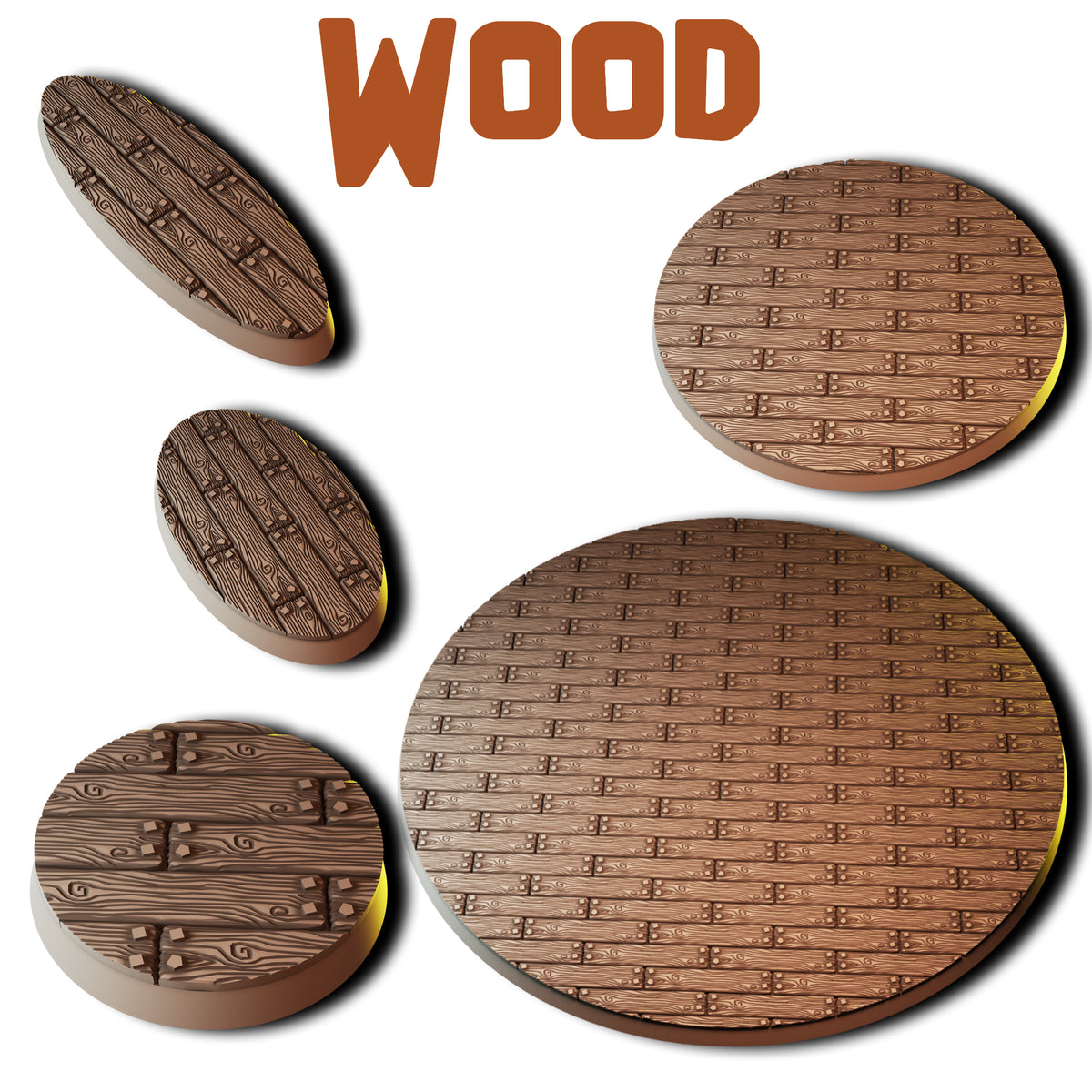 Wood Round Bases | MiniWarGaming – The MiniWarGaming Forge