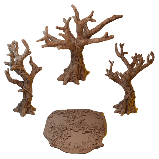 Terrain Set Of Jungle Stone Temple Ruins for AoS | MiniWarGaming Forge ...